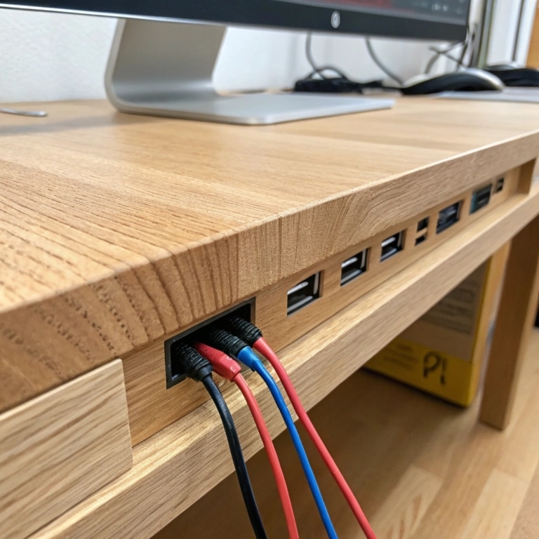 17 Hidden Cable Management Solutions for Desk Wires for a Clean Look