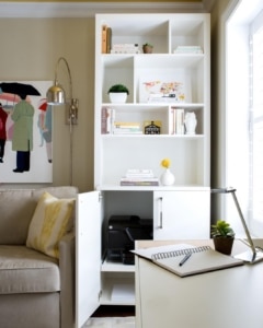 18 Clever Hidden Printer Storage Ideas That Look Like Furniture