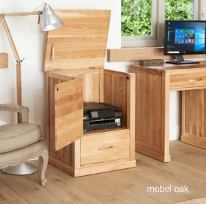 18 Clever Hidden Printer Storage Ideas That Look Like Furniture
