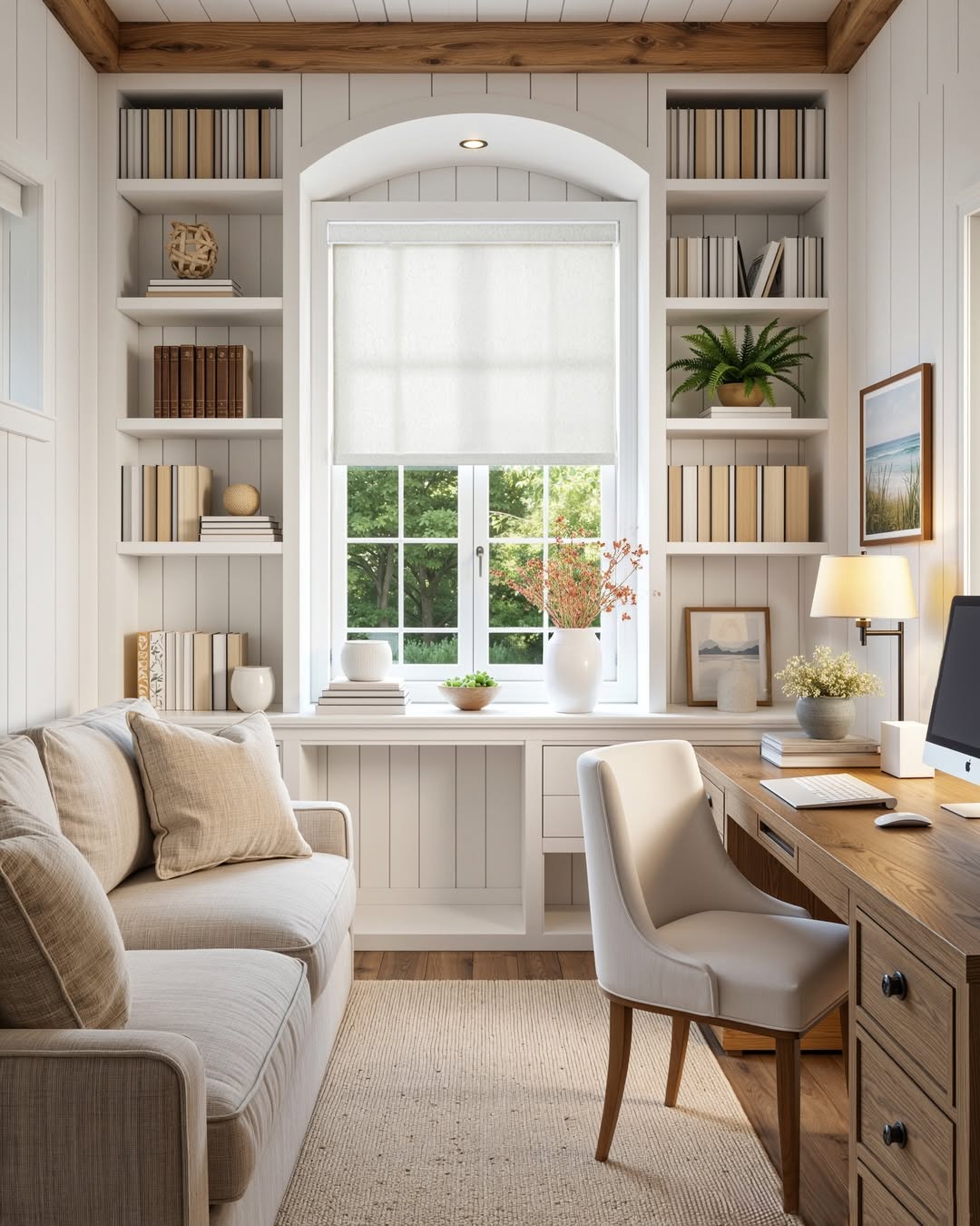 23 Warm Cozy Home Office Ideas That Inspire Productivity