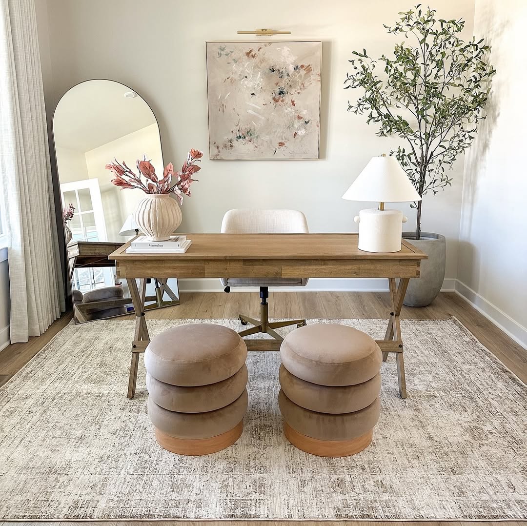 23 Warm Cozy Home Office Ideas That Inspire Productivity